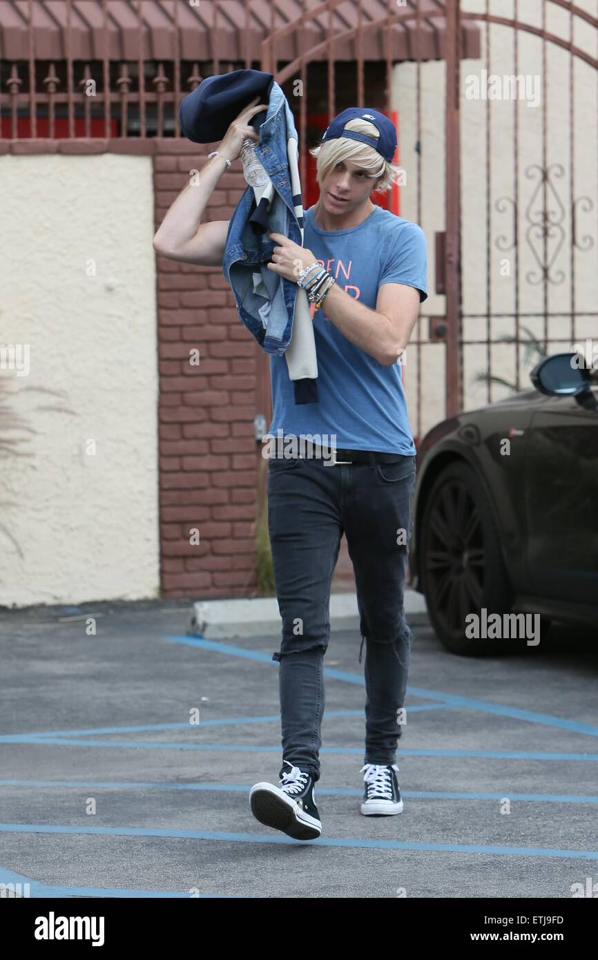 Riker Lynch arrives at dance rehearsal for 'Dancing with the Stars ...