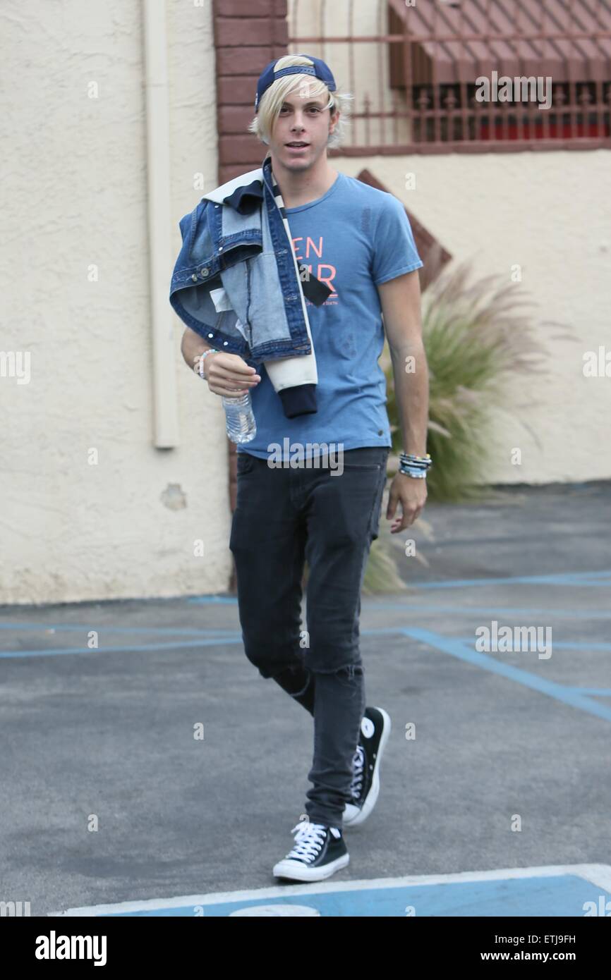Riker Lynch arrives at dance rehearsal for 'Dancing with the Stars ...