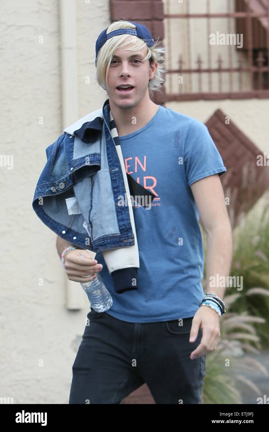 Riker Lynch arrives at dance rehearsal for 'Dancing with the Stars ...
