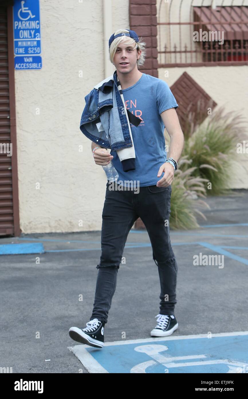 Riker Lynch arrives at dance rehearsal for 'Dancing with the Stars ...