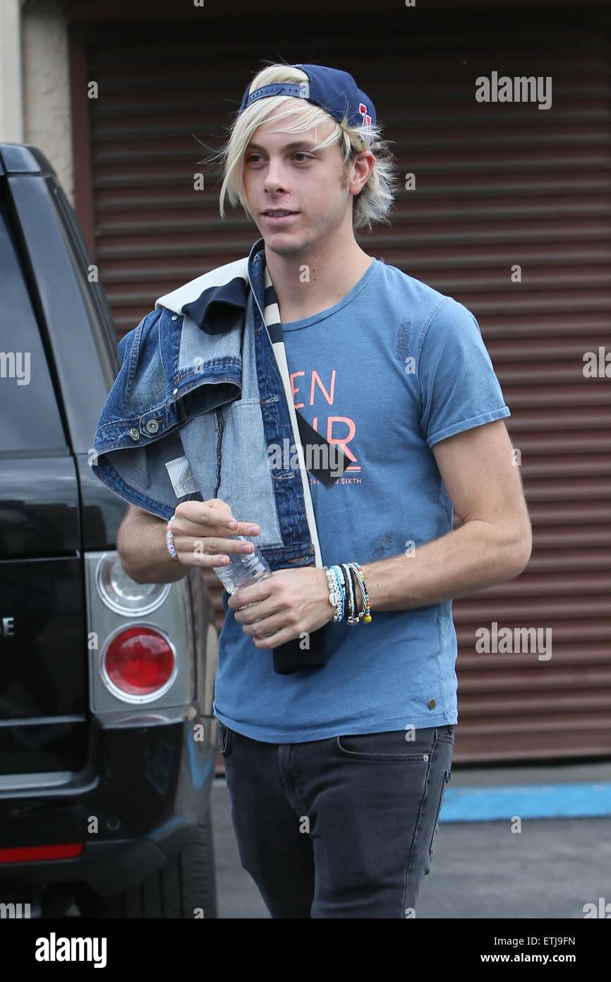 Riker Lynch arrives at dance rehearsal for 'Dancing with the Stars ...