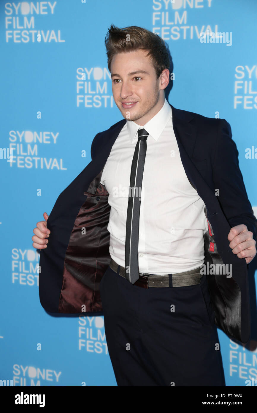 Sydney, Australia. 14 June 2015. Pictured: Matthew Mitcham. VIPs ...