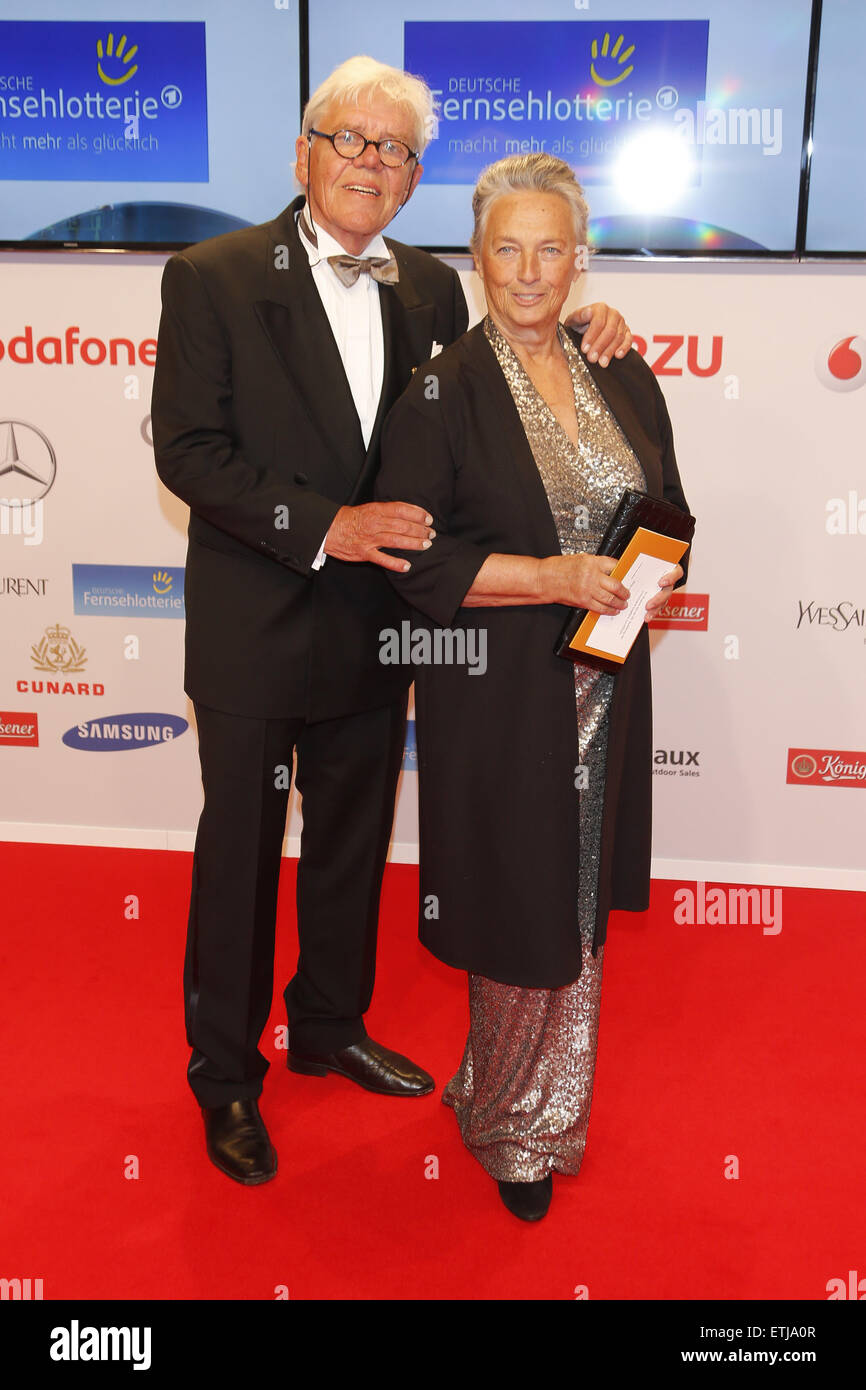 Celebrities attending the 50th Goldene Kamera 2015 at Hamburg Trade ...