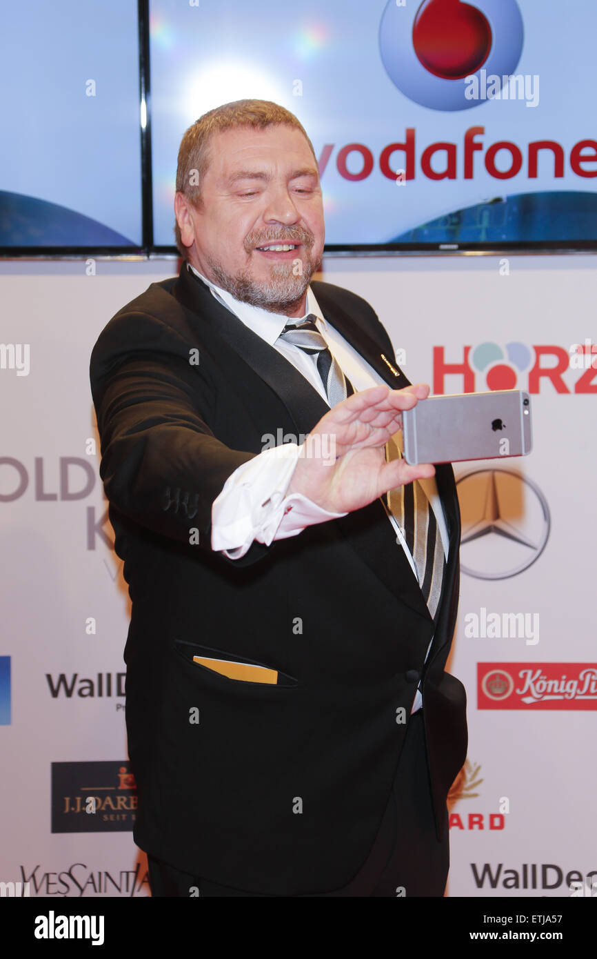 Celebrities attending the 50th Goldene Kamera 2015 at Hamburg Trade ...