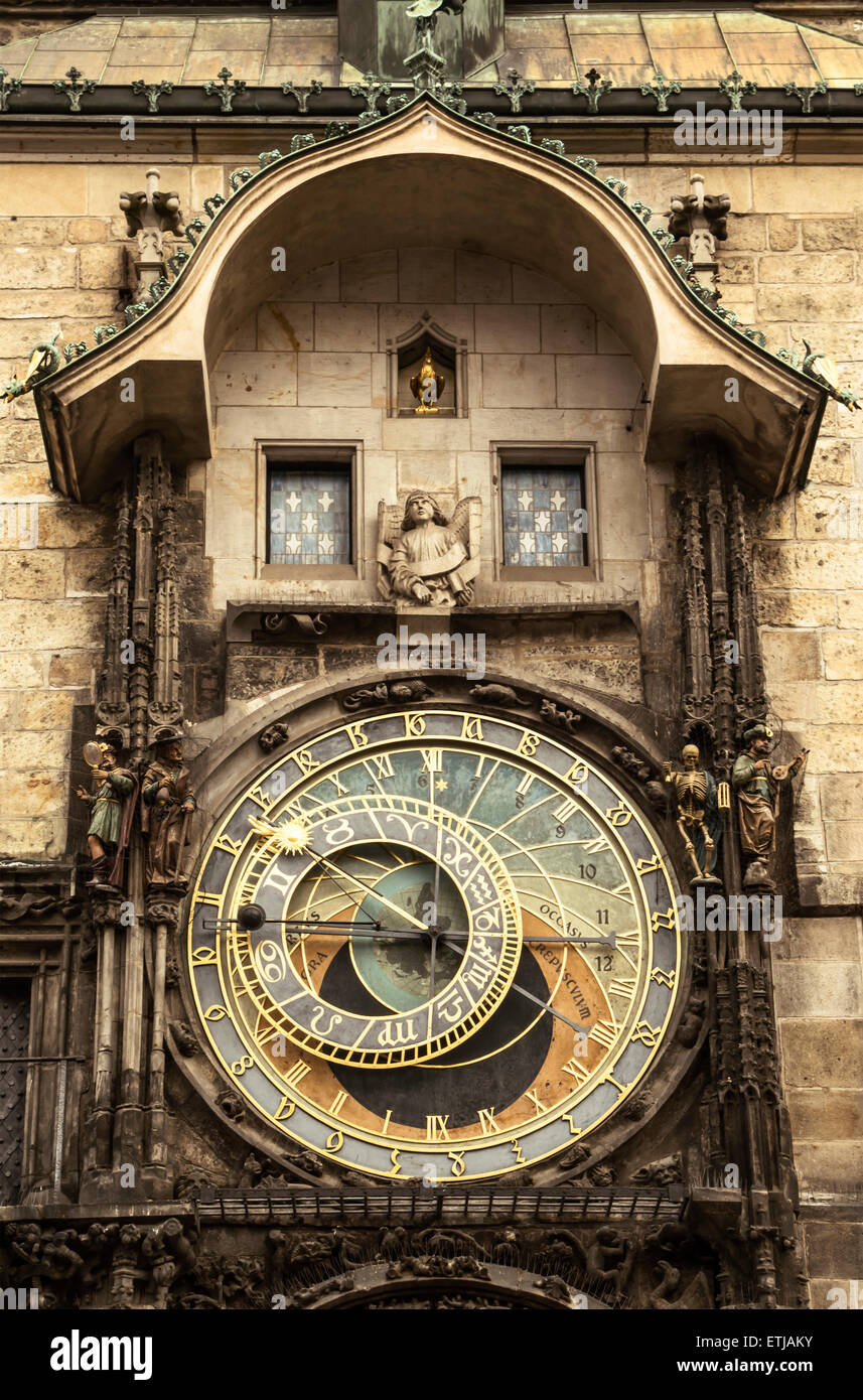 Astronomical Clock. Prague. Czech Republic. City. Europe Stock Photo ...