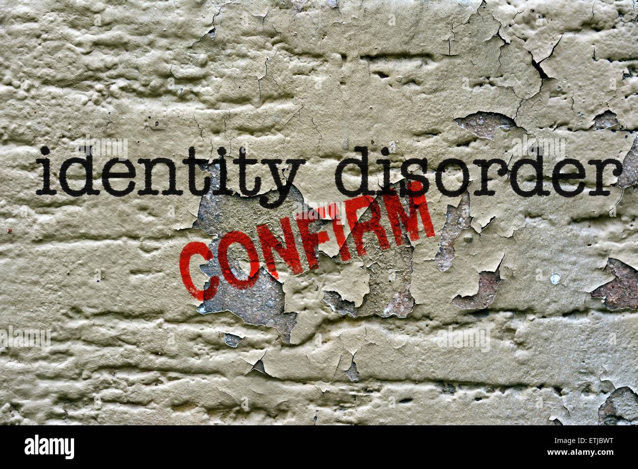 Dissociative identity disorder hi-res stock photography and images - Alamy
