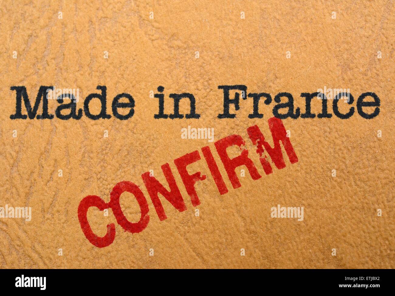 Stamp french approval seal hi-res stock photography and images - Alamy