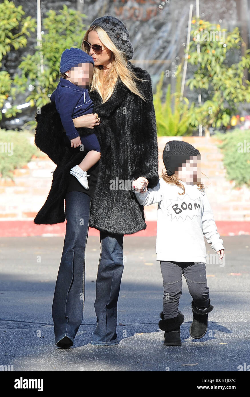 Rachel Zoe and her husband Rodger Berman take their children on a ...