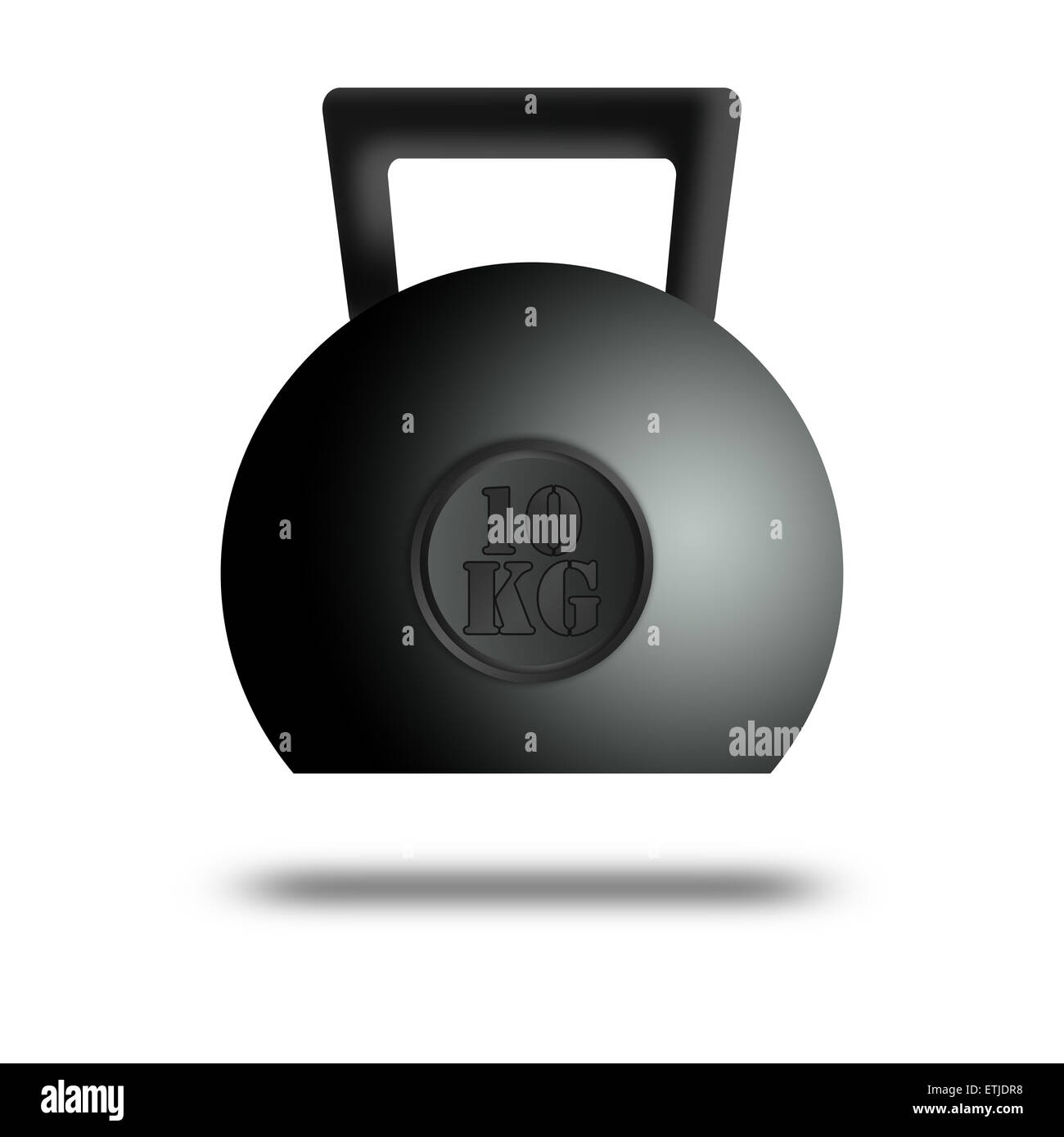 Heavy iron kettle weight Cut Out Stock Images & Pictures - Alamy