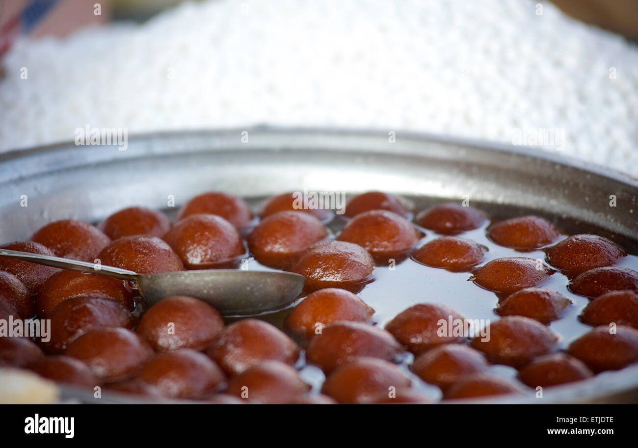Gulab Jamun i. a milk-solids -based dessert, similar to a dumpling. It ...