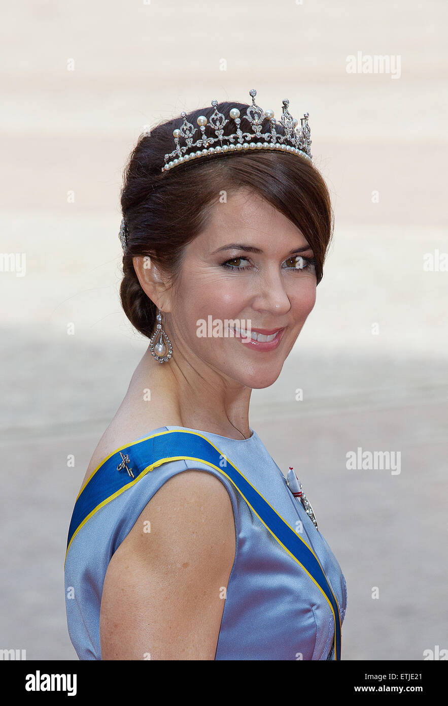 Princess mary red dress hi-res stock photography and images - Alamy