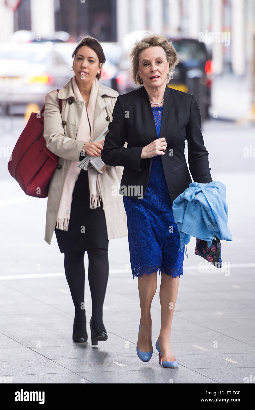 Guests arrive for th Andrew Marr Show at the BBC Broadcasting House ...