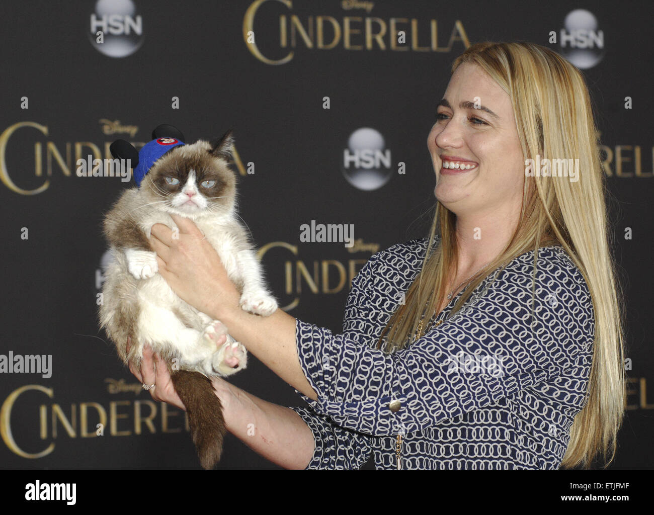 Los Angeles premiere of Disney's 'Cinderella' at at the El Capitan ...