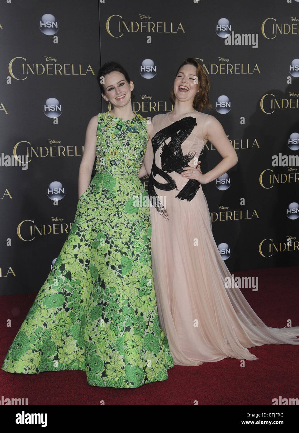 Los Angeles premiere of Disney's 'Cinderella' at at the El Capitan ...