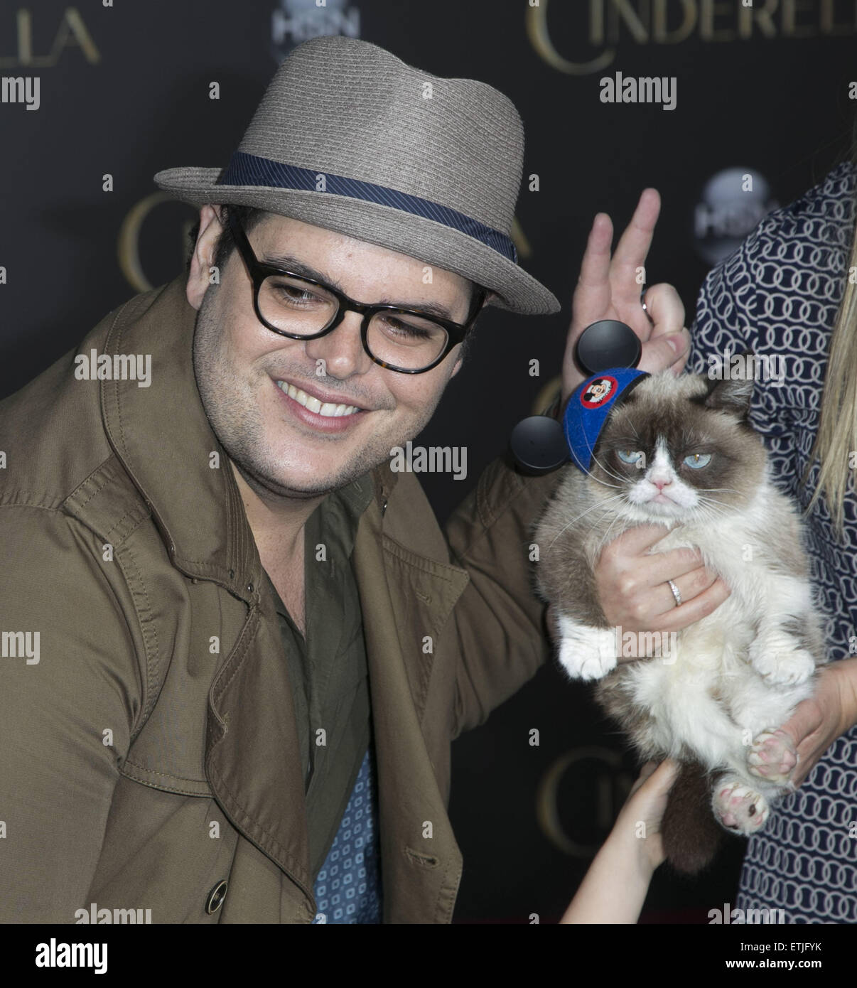 Los Angeles premiere of Disney's 'Cinderella' at at the El Capitan ...