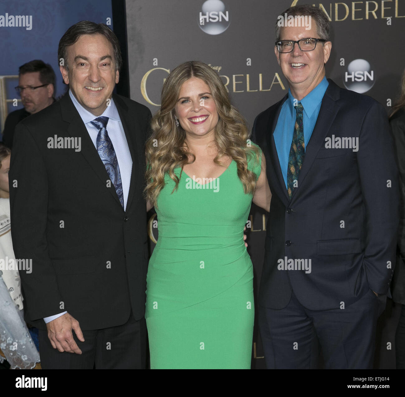 Los Angeles premiere of Disney's 'Cinderella' at at the El Capitan ...