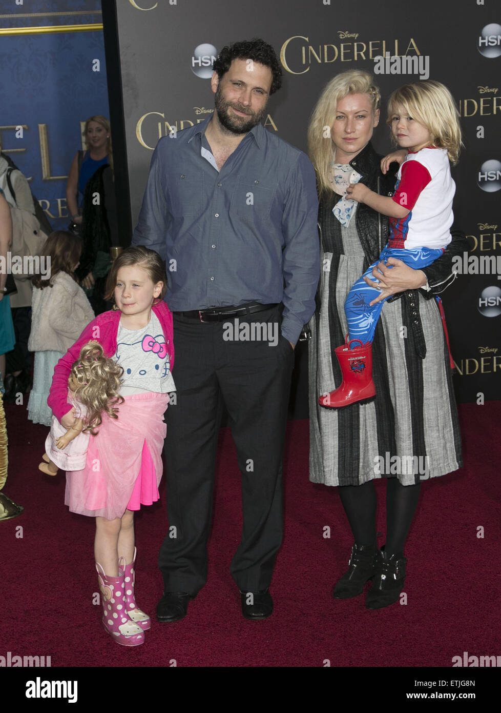 Los Angeles premiere of Disney's 'Cinderella' at at the El Capitan ...