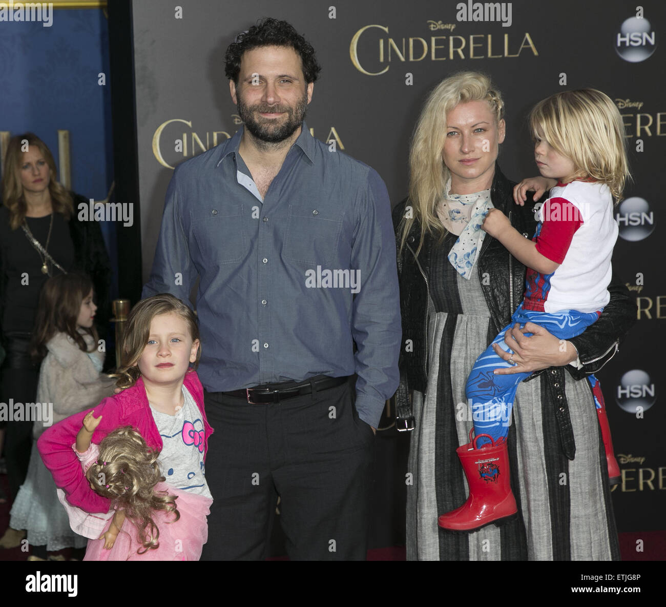 Los Angeles premiere of Disney's 'Cinderella' at at the El Capitan ...