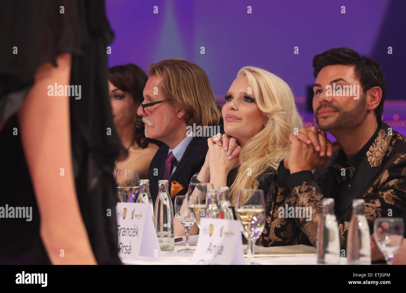 Beauty contest for the election of Miss Germany 2015 at Europa Park ...