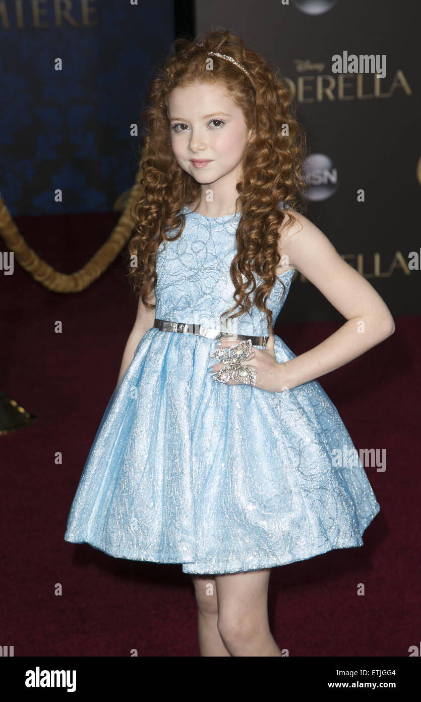 Los Angeles premiere of Disney's 'Cinderella' at at the El Capitan ...
