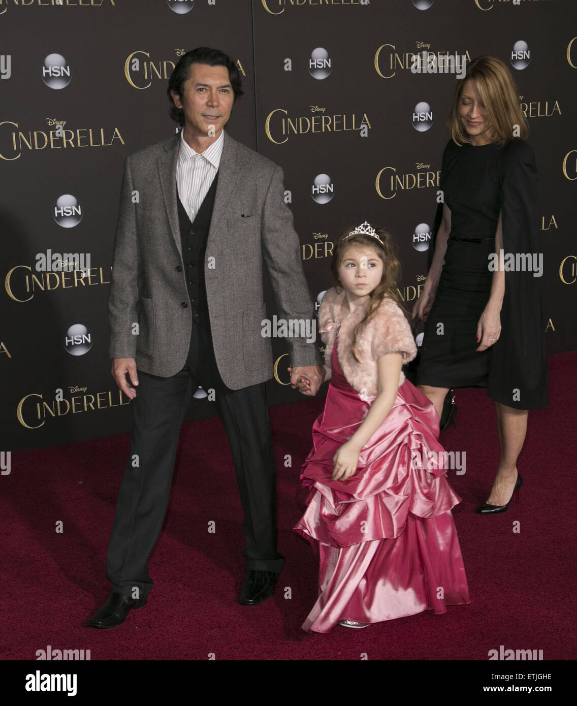 Los Angeles premiere of Disney's 'Cinderella' at at the El Capitan ...