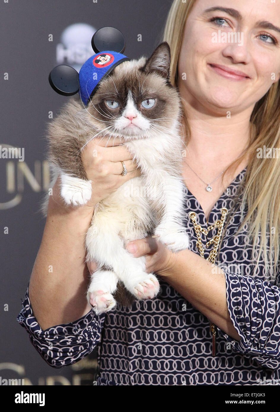Los Angeles premiere of Disney's 'Cinderella' at at the El Capitan ...