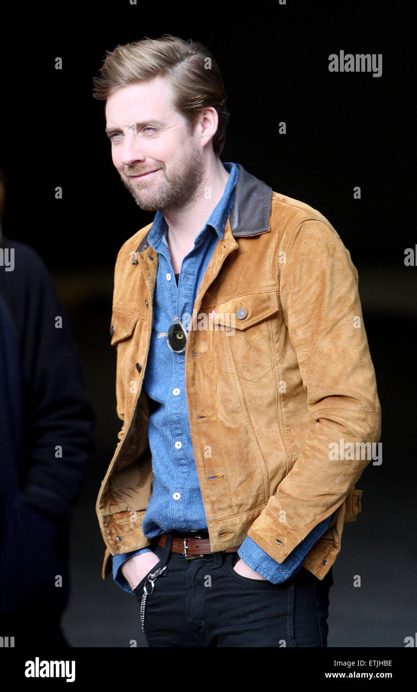 Kaiser Chiefs frontman and The Voice judge Ricky Wilson at Wembley ...
