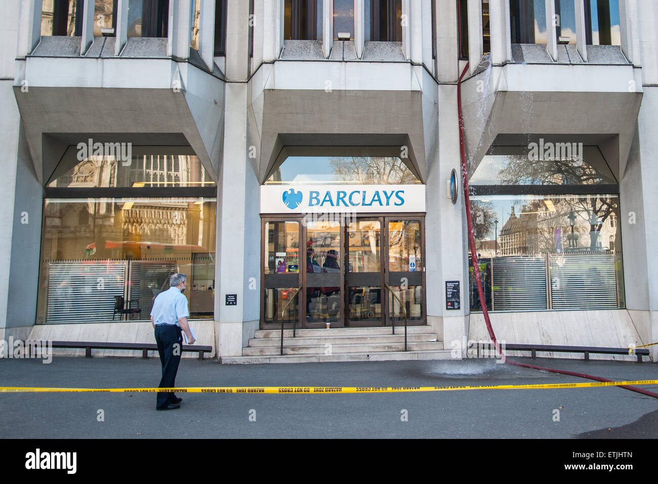 Three Fire Engines called to Barclays Bank at No.2 Victoria Street in ...