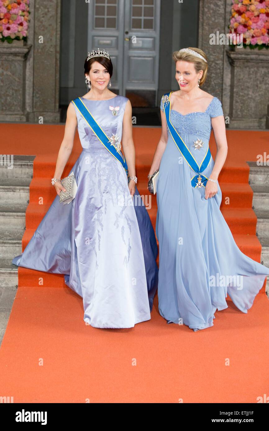 Queen mathilde wedding hi-res stock photography and images - Alamy