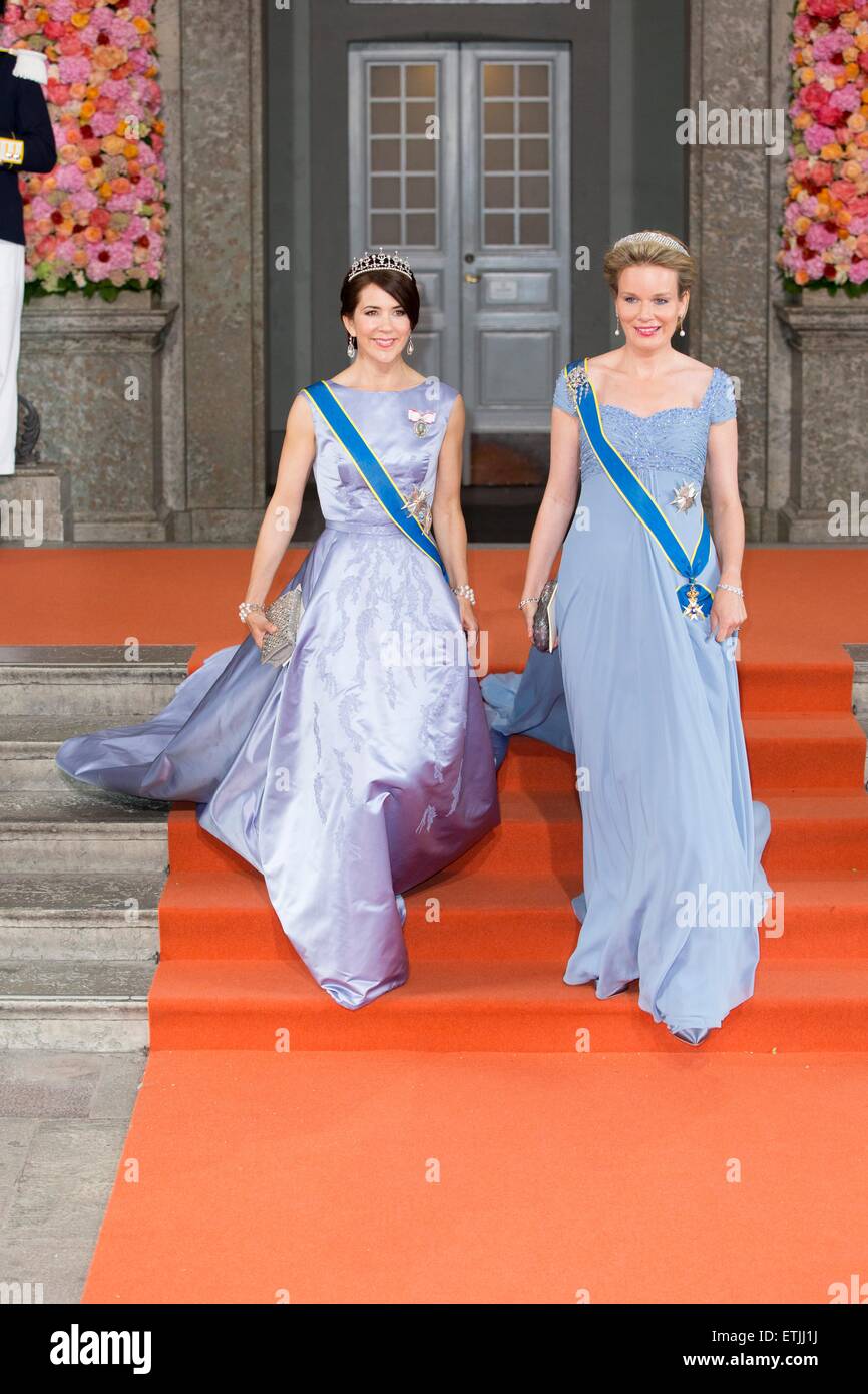 Queen mathilde wedding hi-res stock photography and images - Alamy