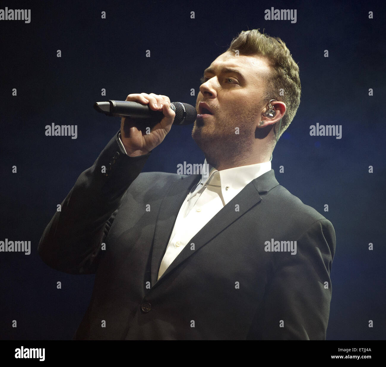 Sam Smith performing at the Heineken Music Hall in Amsterdam Featuring ...