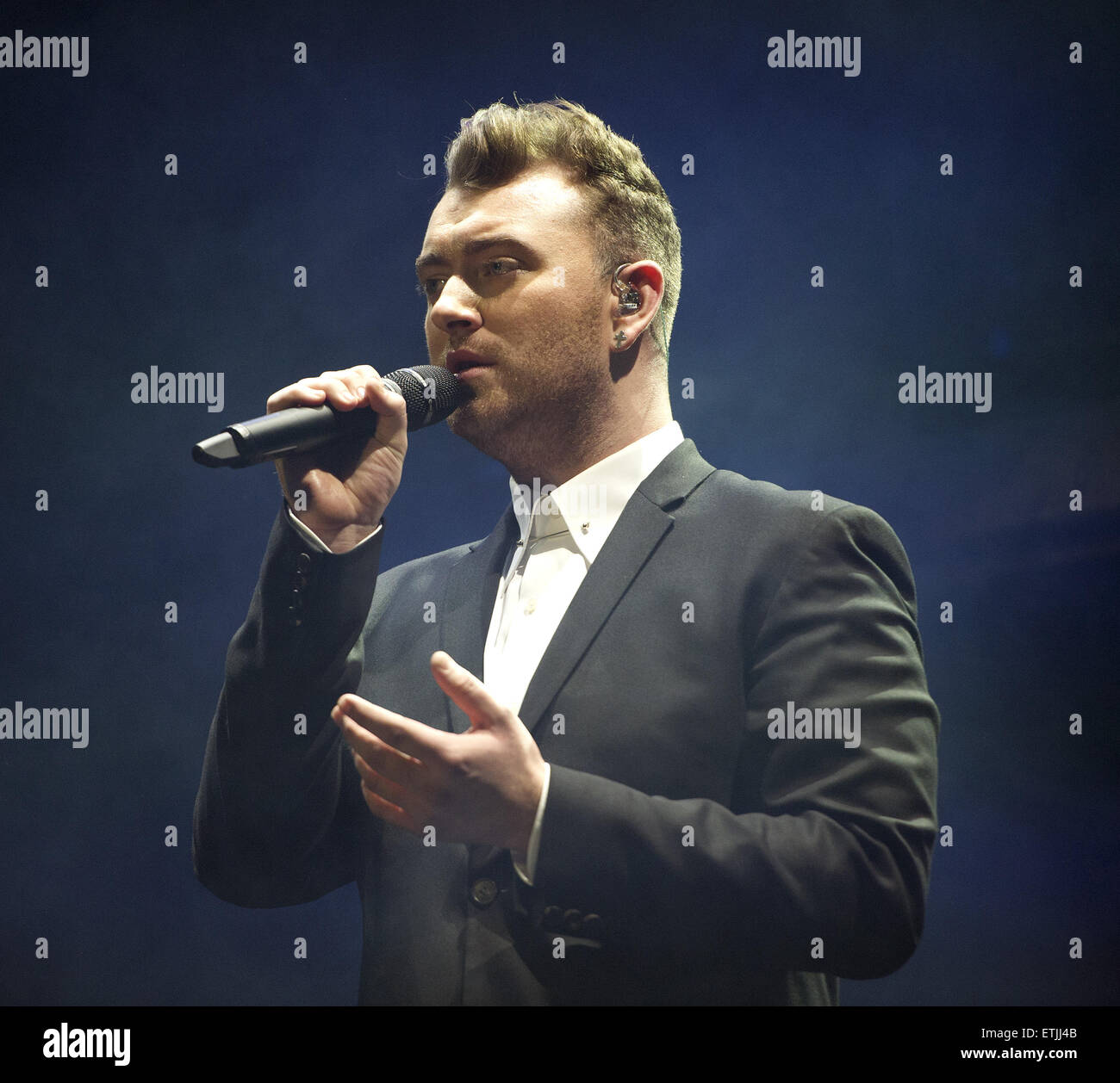 Sam Smith performing at the Heineken Music Hall in Amsterdam Featuring ...