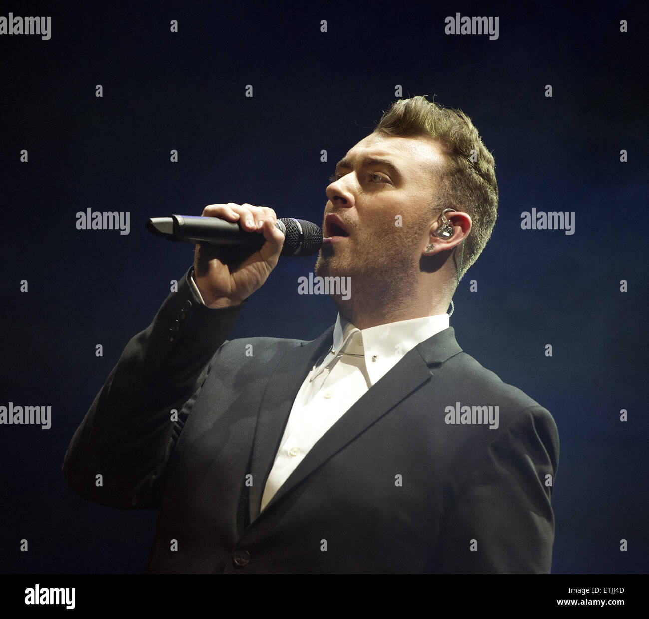 Sam Smith performing at the Heineken Music Hall in Amsterdam Featuring ...
