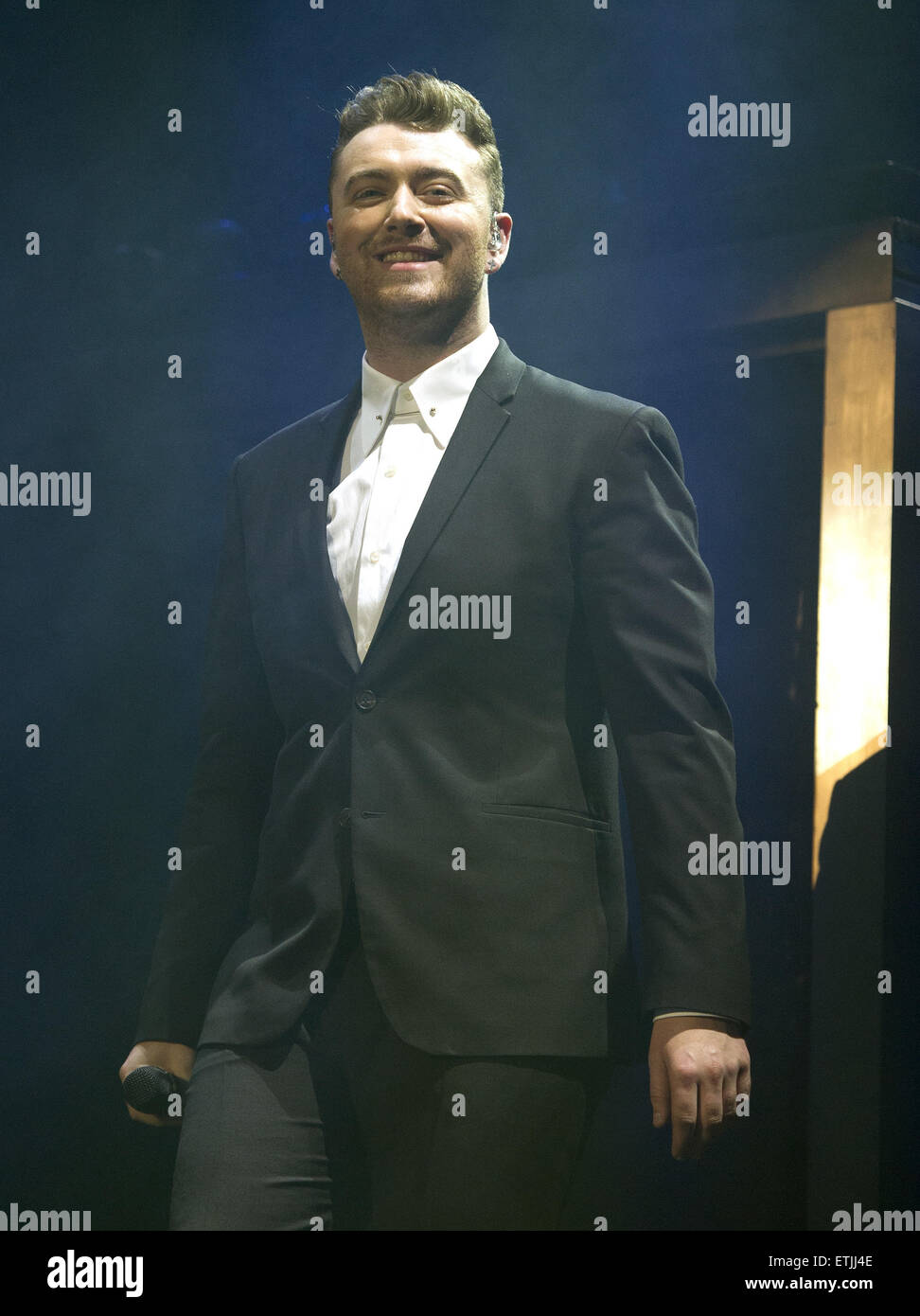 Sam Smith performing at the Heineken Music Hall in Amsterdam Featuring ...