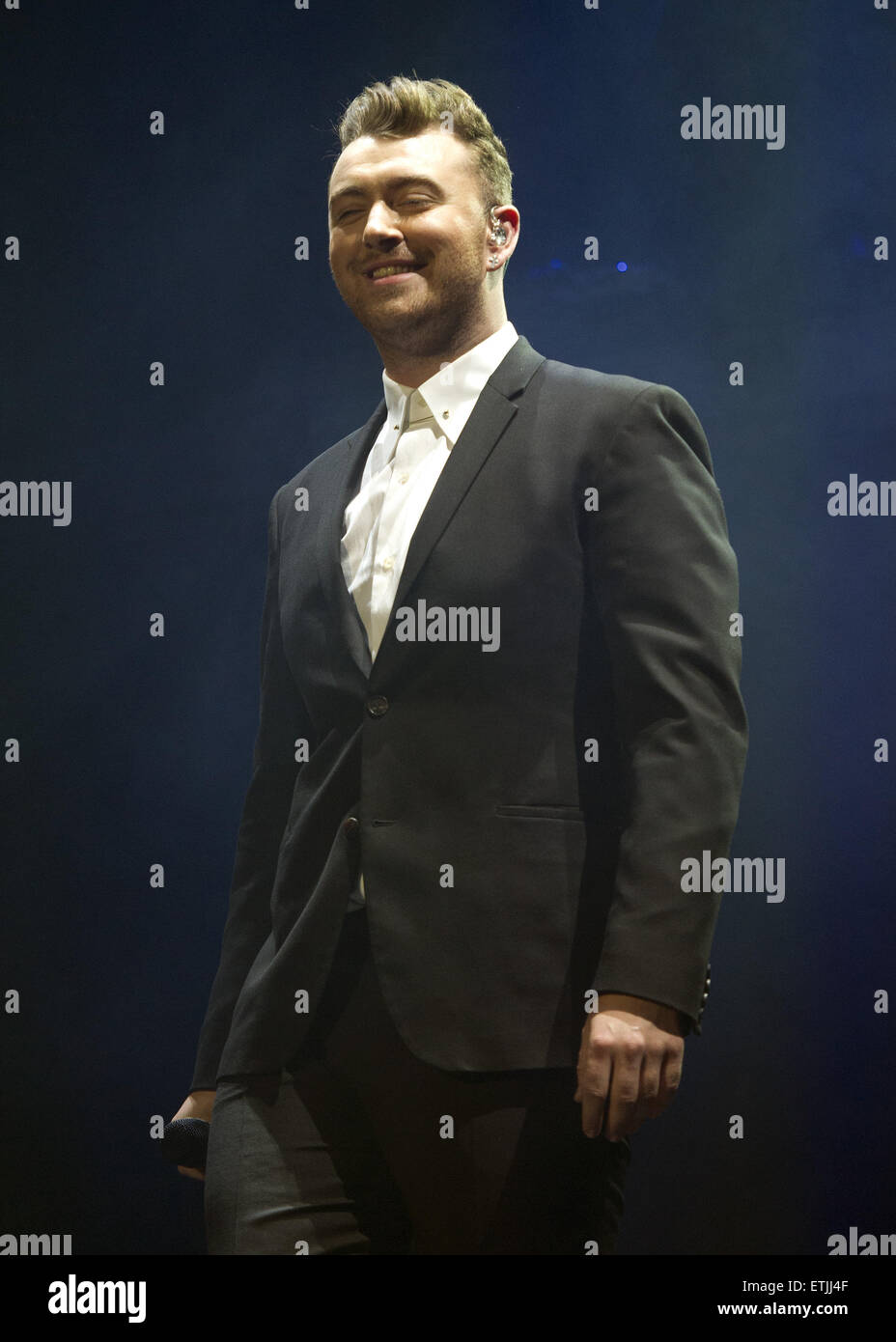 Sam Smith performing at the Heineken Music Hall in Amsterdam Featuring ...