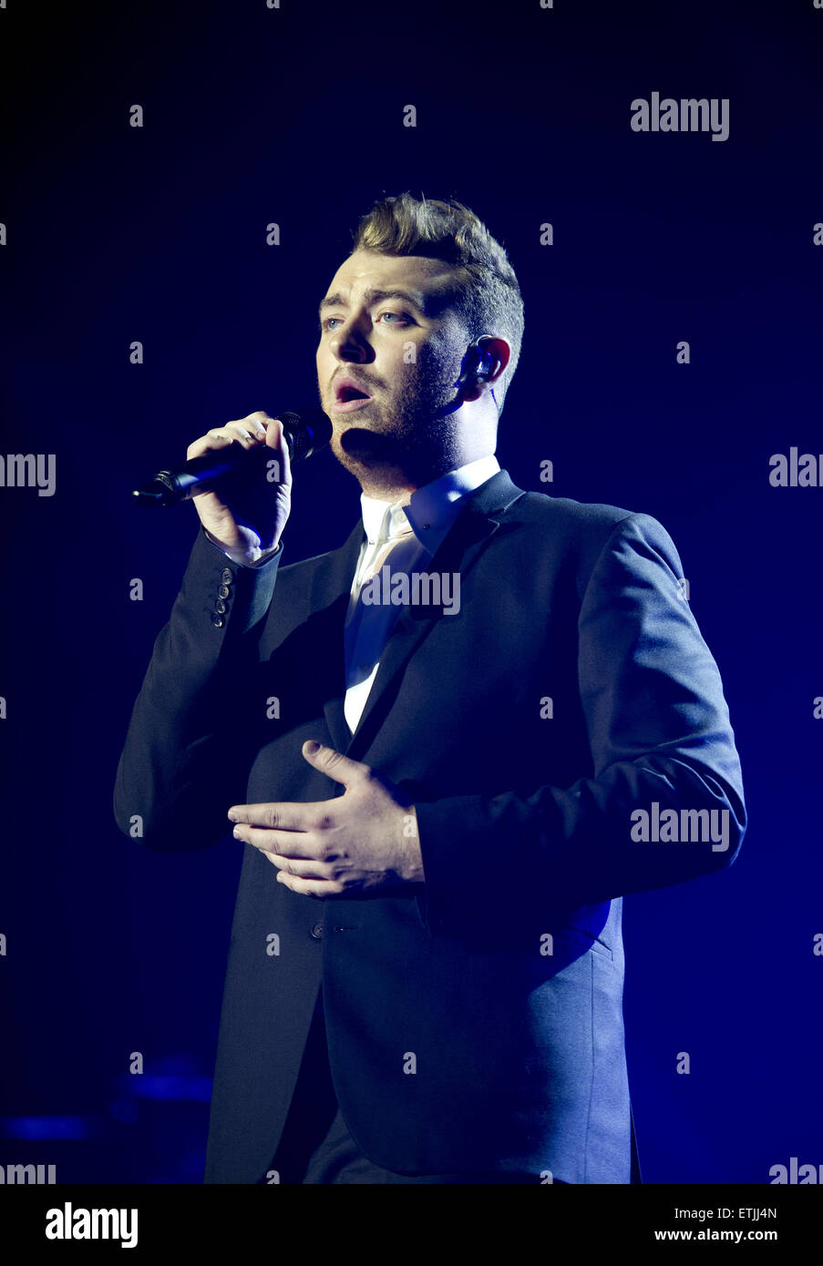 Sam Smith performing at the Heineken Music Hall in Amsterdam Featuring ...