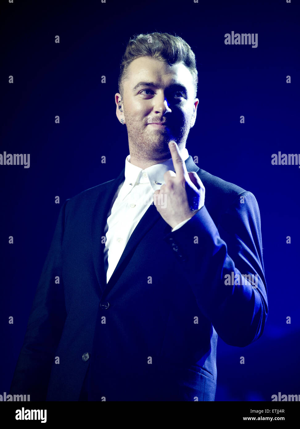 Sam Smith performing at the Heineken Music Hall in Amsterdam Featuring ...