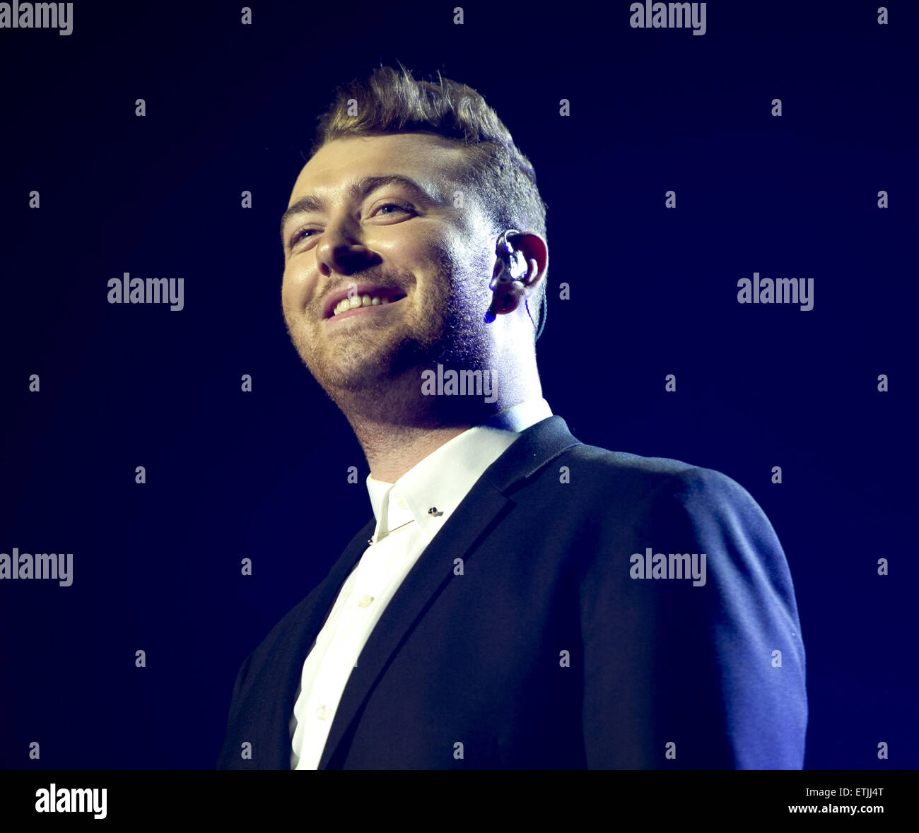 Sam Smith performing at the Heineken Music Hall in Amsterdam Featuring ...