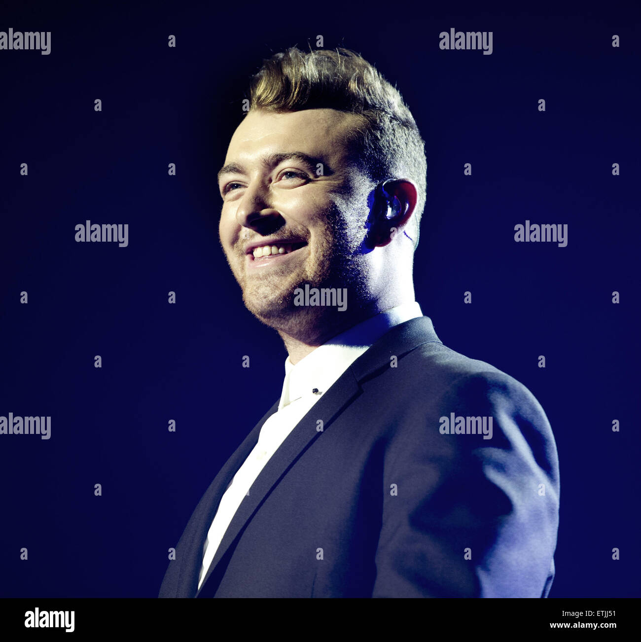 Sam Smith performing at the Heineken Music Hall in Amsterdam Featuring ...
