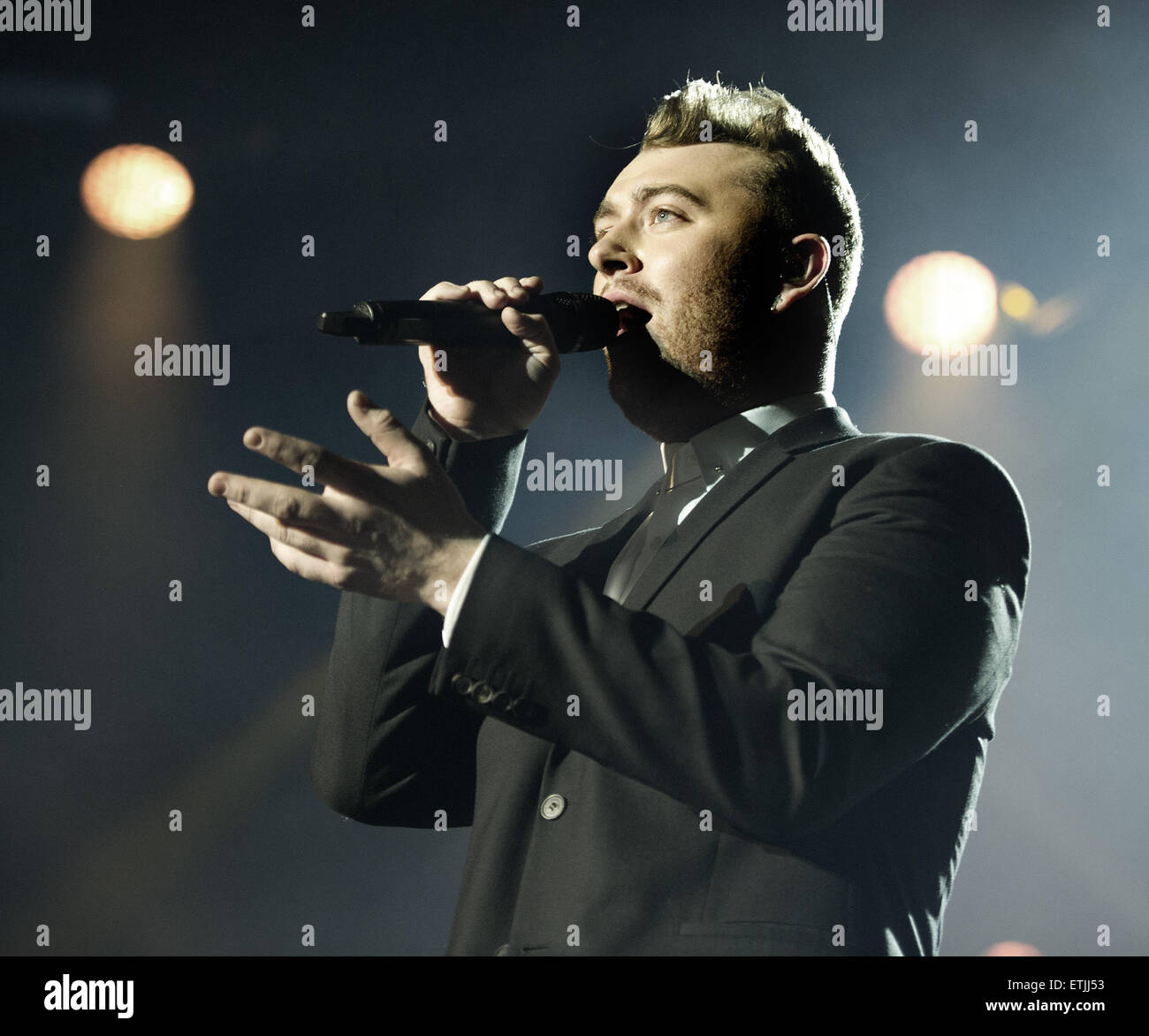 Sam Smith performing at the Heineken Music Hall in Amsterdam Featuring ...