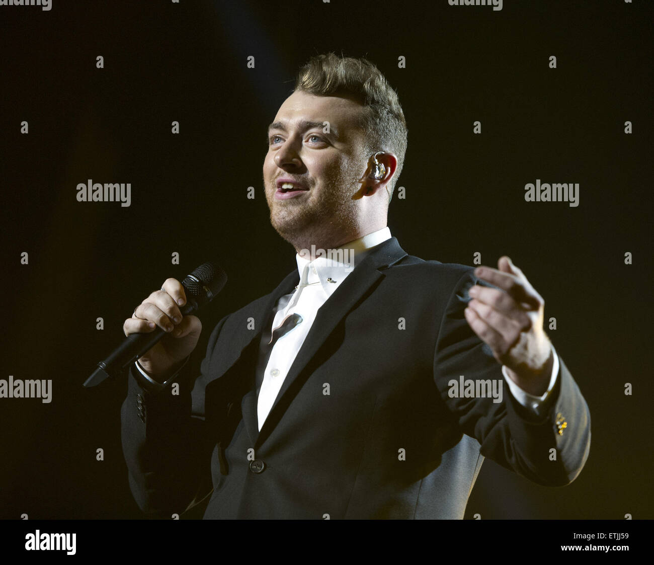 Sam Smith performing at the Heineken Music Hall in Amsterdam Featuring ...