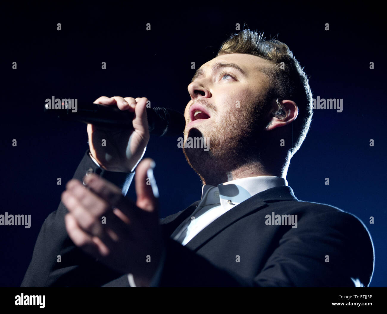 Sam Smith performing at the Heineken Music Hall in Amsterdam Featuring ...