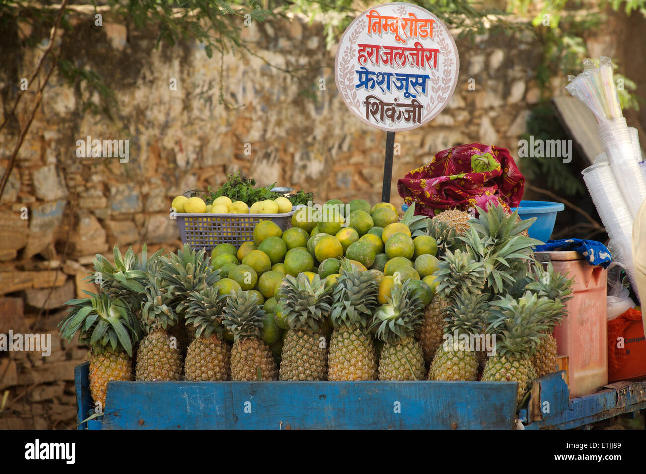 Indian pineapples hi-res stock photography and images - Alamy
