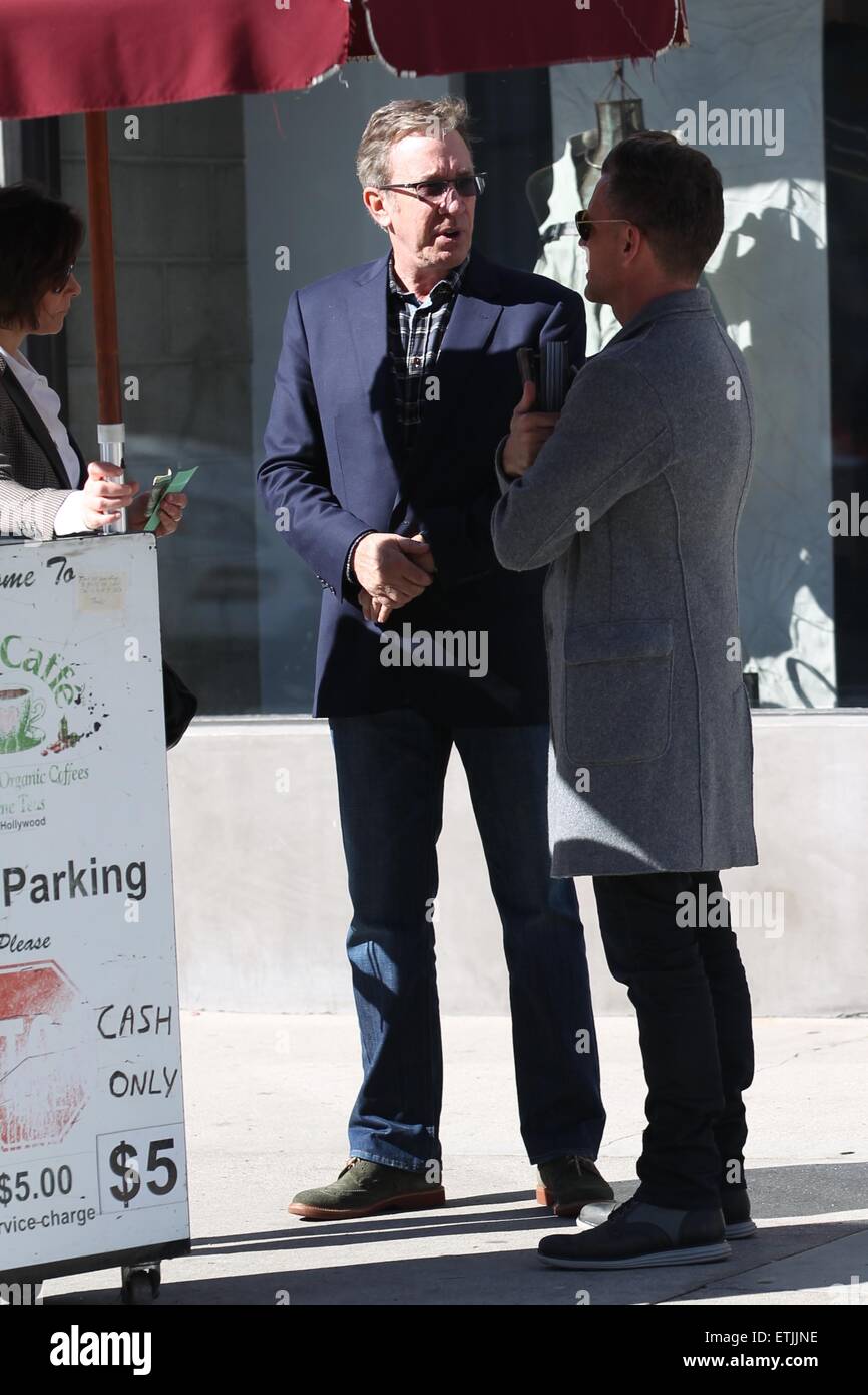 Tim Allen leaving Urth Cafe in West Hollywood Featuring: Tim Allen ...