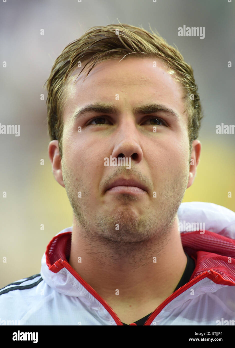 Germany's Mario Goetze prior to the UEFA EURO 2016 qualifying group D ...