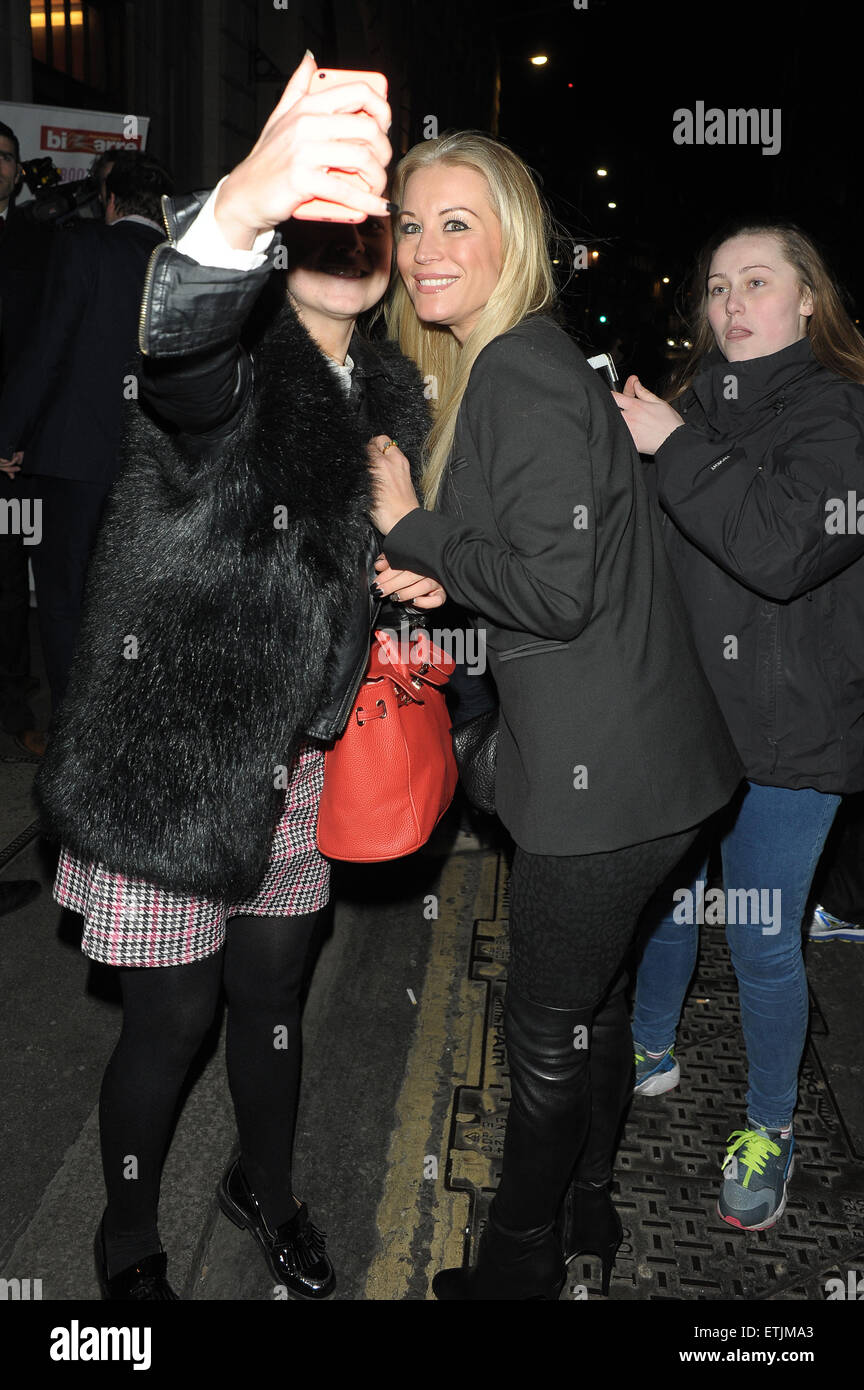 The Sun Bizarre party held at Steam & Rye Featuring: Denise Van Outen ...