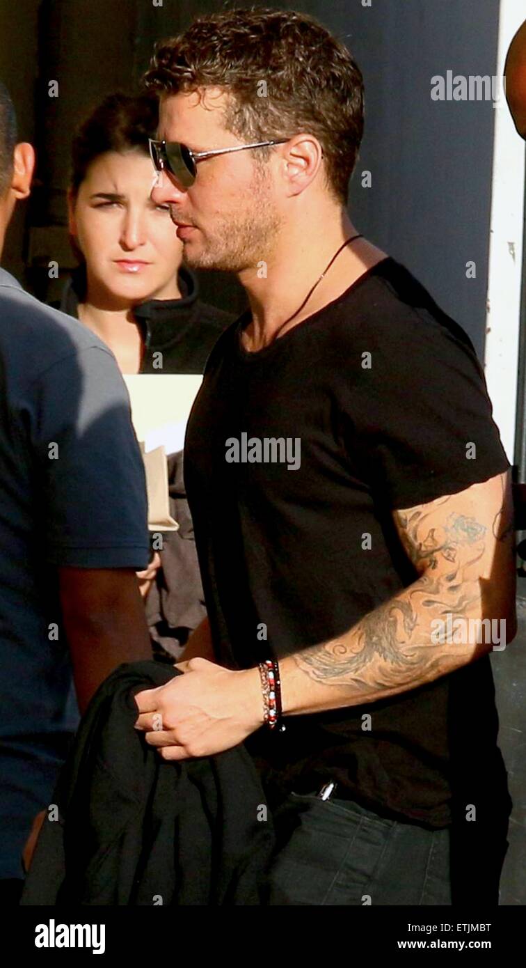 Ryan Phillippe arriving at Jimmy Kimmel Live! in Hollywood Featuring ...