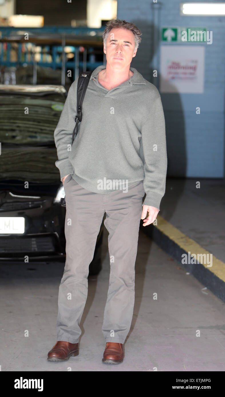 Greg Wise outside ITV Studios today Featuring: Greg Wise Where: London ...