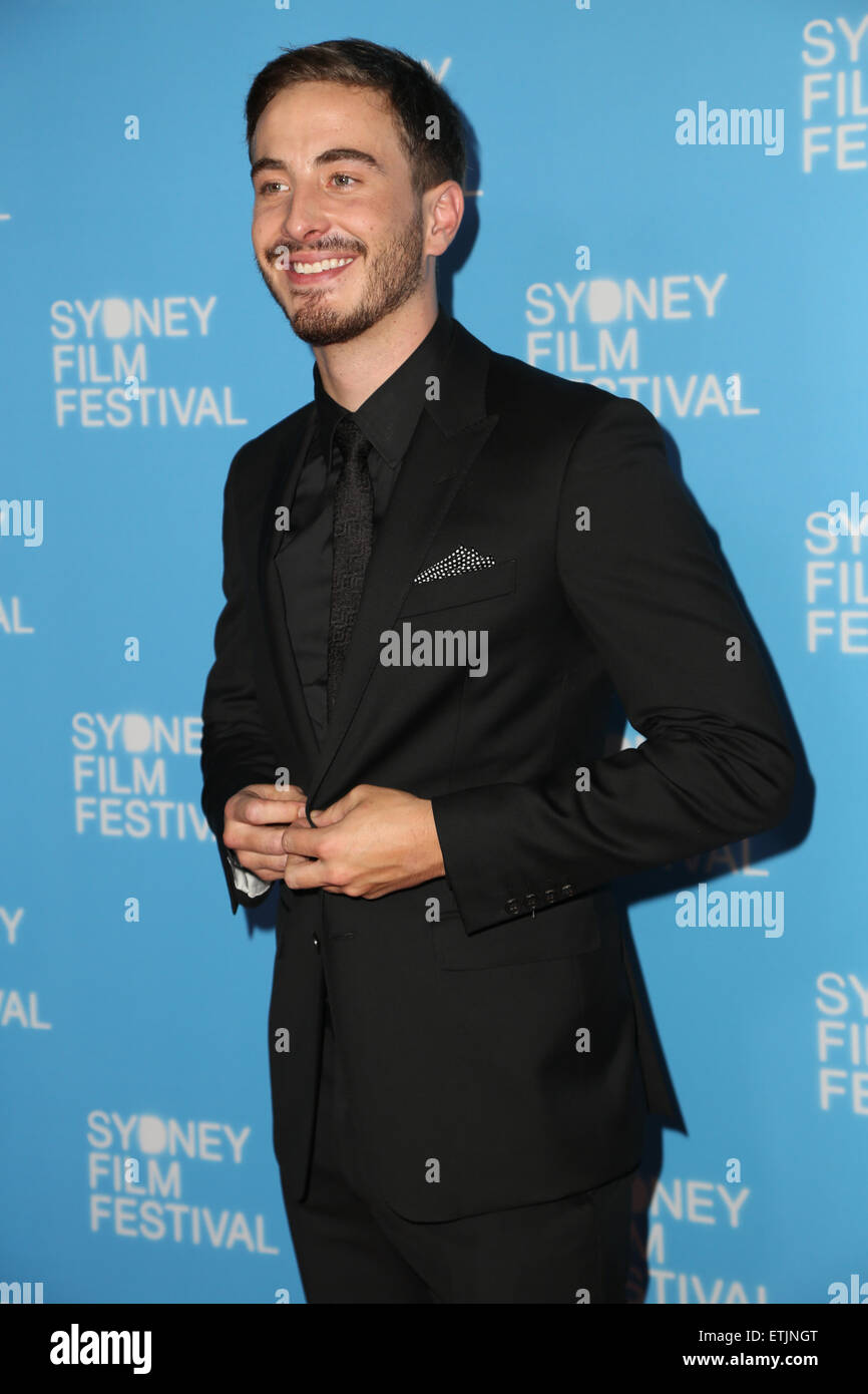 Sydney, Australia. 14 June 2015. Pictured: Actor Ryan Corr. VIPs ...