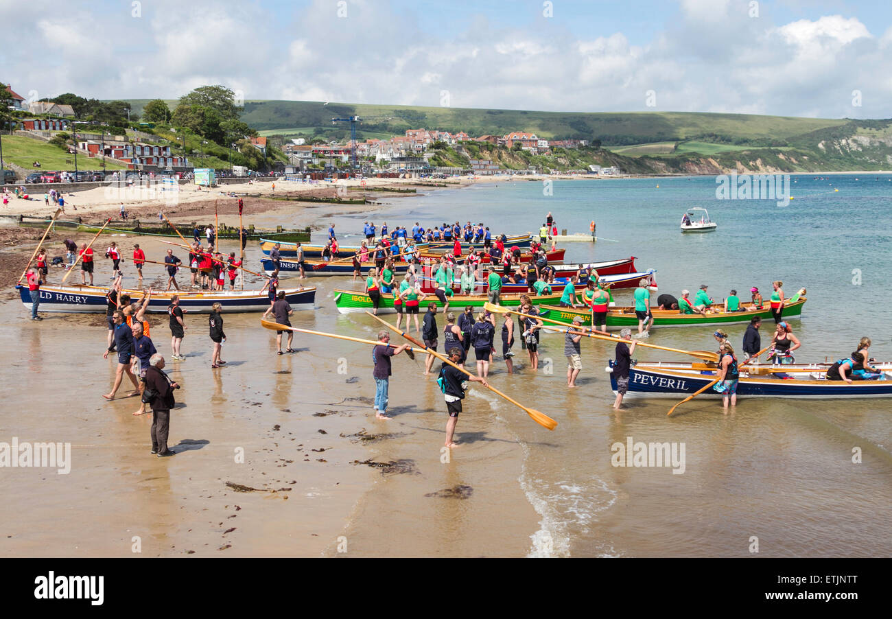 Cornish pilot gig racing hi-res stock photography and images - Alamy